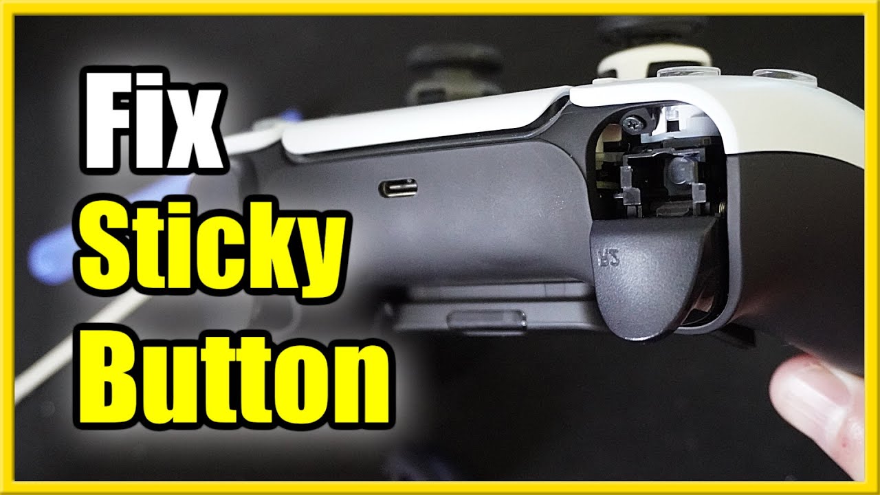 How to Fix Sticky PS5 Controller R1 & L1 Buttons (Easy Repair)