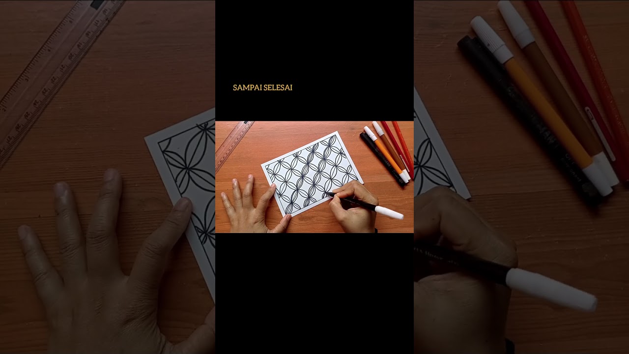 CARA MENGGAMBAR BATIK MUDAH UNTUK TUGAS SEKOLAH @AnatalisGambarBatik #batik #batikindonesia
