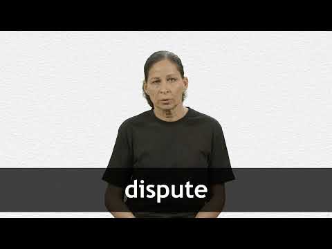 English Translation of “DISPUTE” | Collins French-English Dictionary