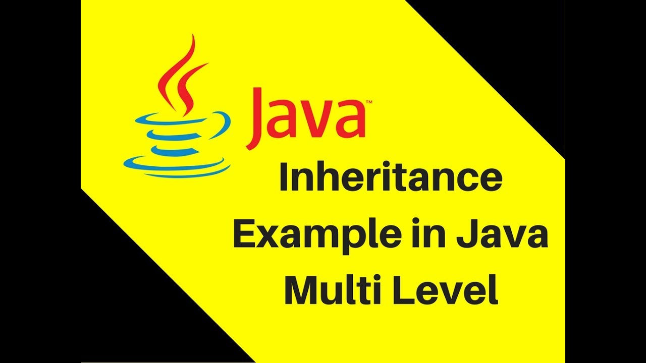 8.5 Inheritance Example in Java Multi Level