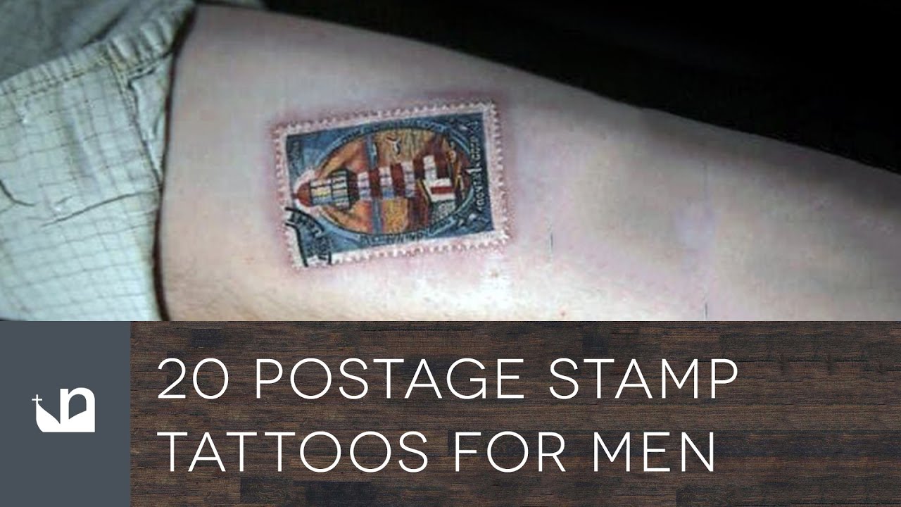 20 Postage Stamp Tattoos For Men