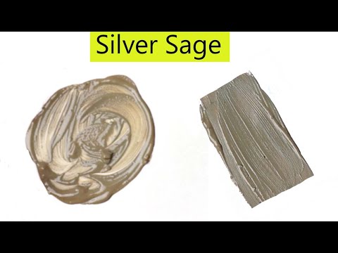 Silver Sage Color - How To Make Silver Sage Color - Color Mixing Video