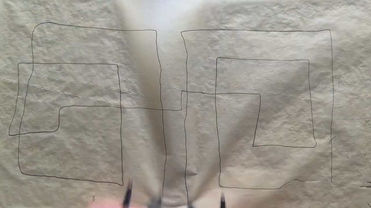 Sketching Practice - Brain Training Rectangular Lines