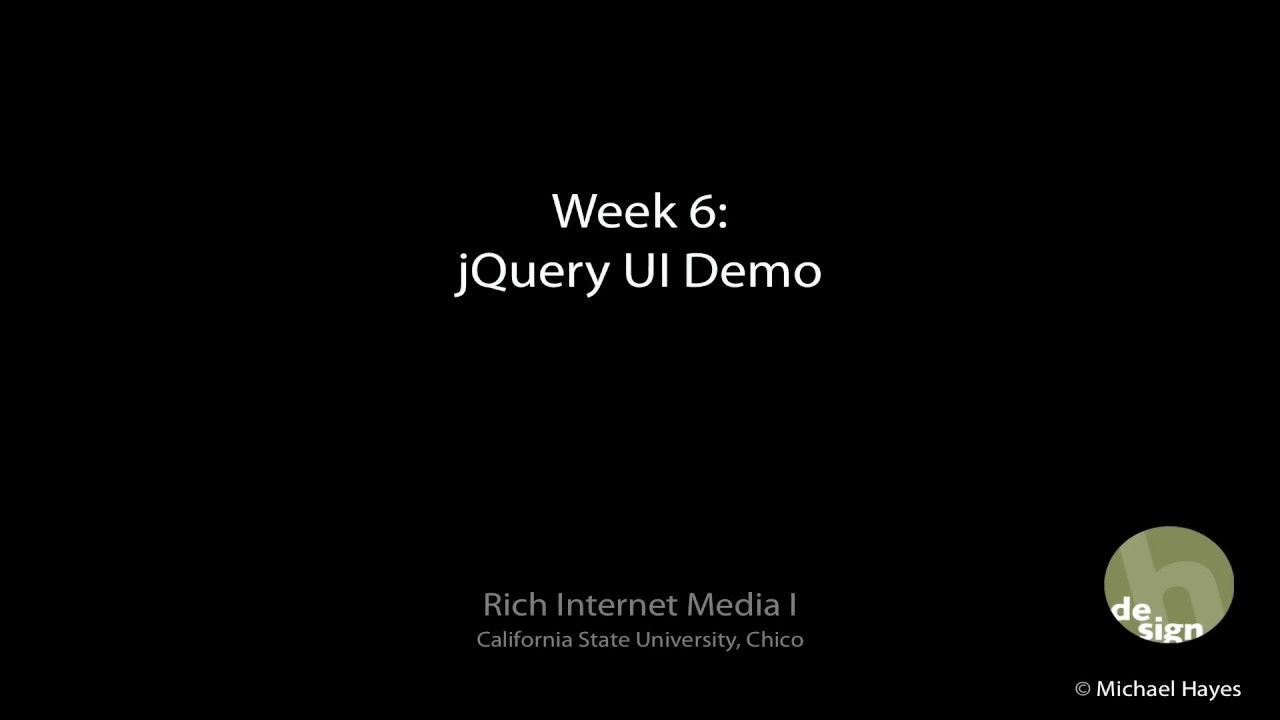 jQuery UI Demo