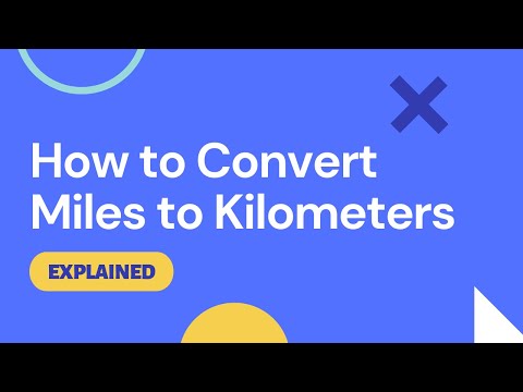 How to Convert Miles to Kilometers (miles to km)