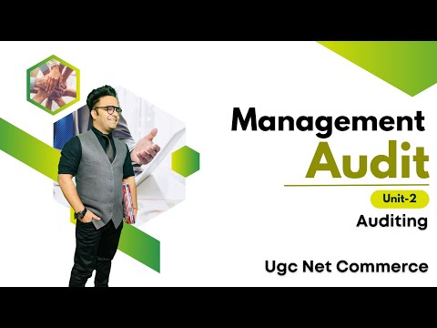 Management Audit -- Auditing -- Paper 2 Commerce Ugc Net Video Lecture - Crash Course for UGC ...