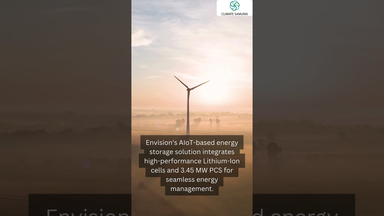 Envision secures 1GW Wind & maiden 320  MWh BESS orders from Juniper Green Energy