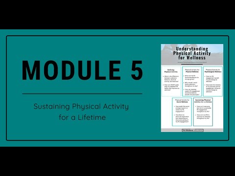 eSW - 5: Sustaining PA for a Lifetime
