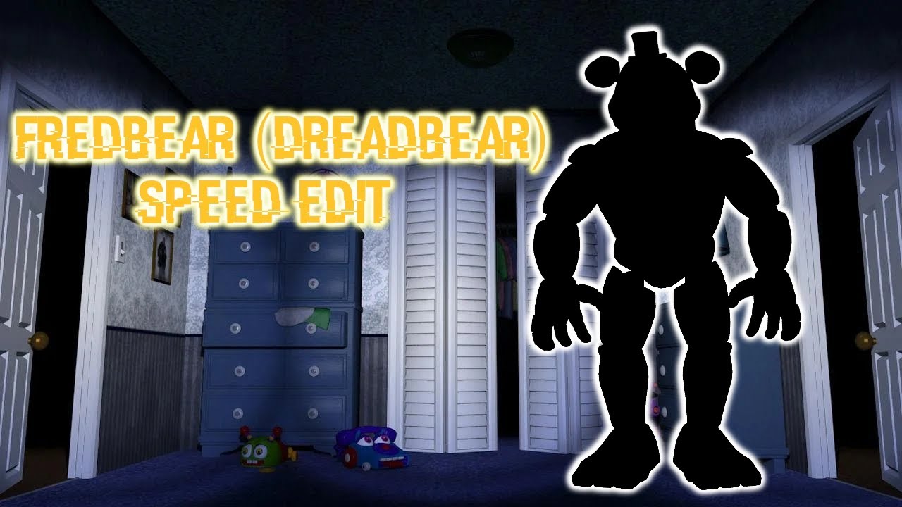[FNAF/Speed Edit] Making Fredbear using Dreadbear