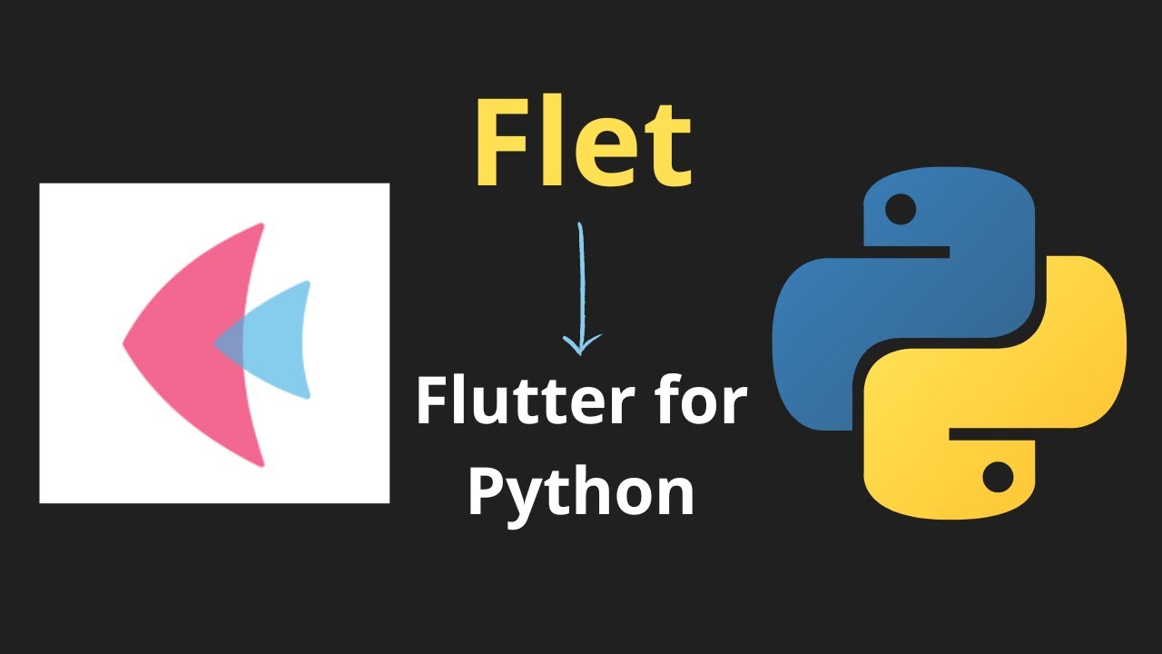 User Interface in Python and Flet | Flutter for Python