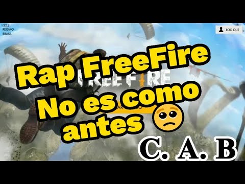 😕 Rap FREEFIRE no es como antes - Especial 17k ❤// C.A.B Oficial Rap // Prod. Dizzla D Beats 🔥❤