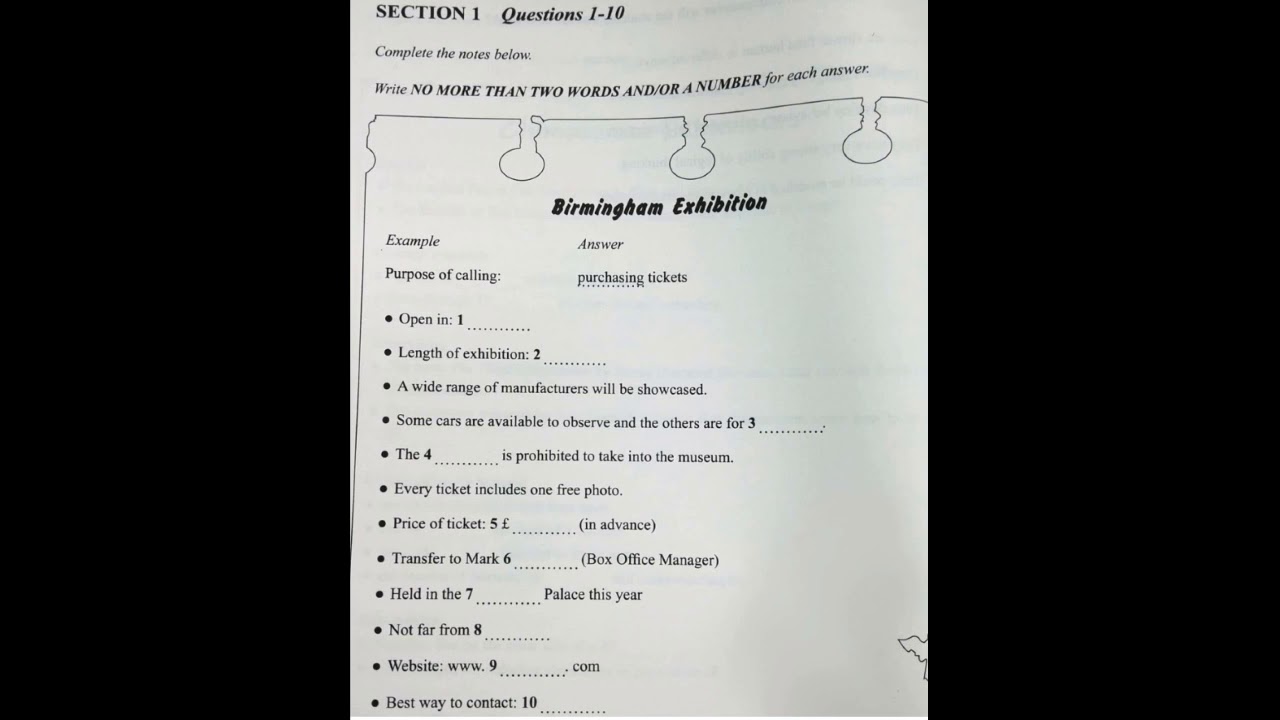 IELTS Listening Actual Test 19 recent exam paper