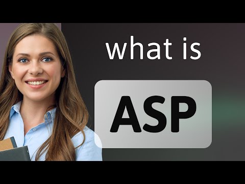 Asp — meaning of ASP