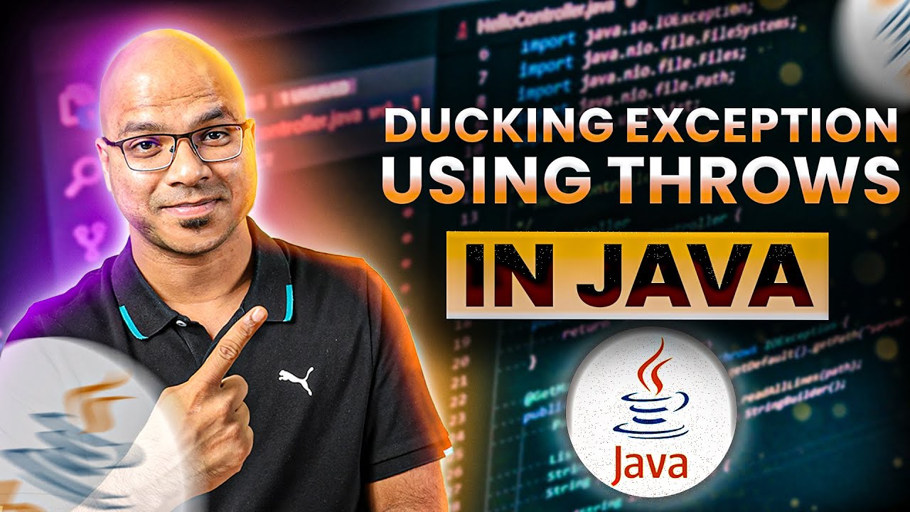 #82 Ducking Exception using throws in Java