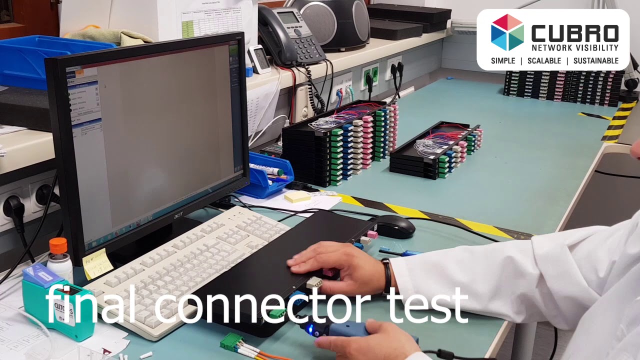 Optical TAP - A network tap testing with the self developed test gear