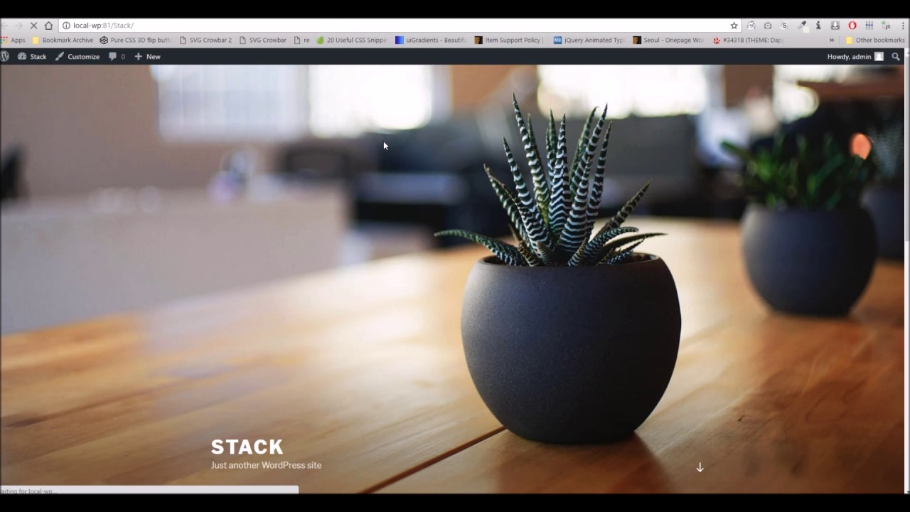 Stack WordPress Theme - Getting Started (One Click Demo Import Method)
