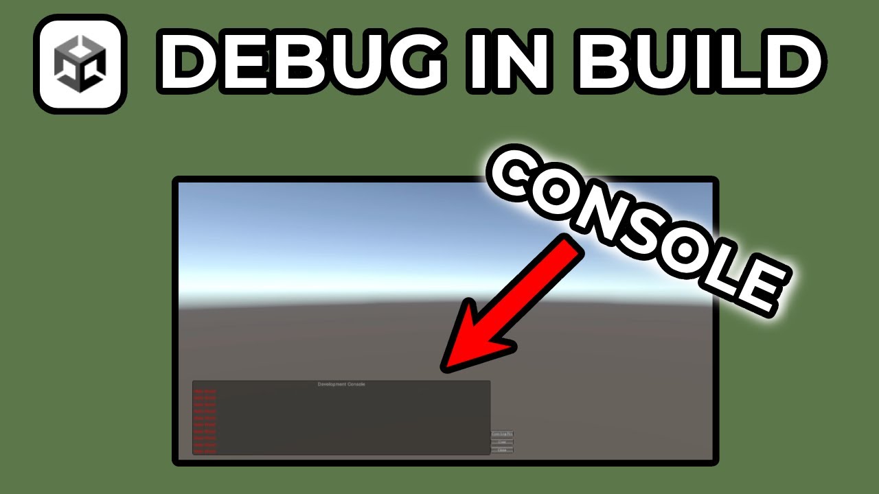 How To See Console In Build In Unity 6 (For Debugging)