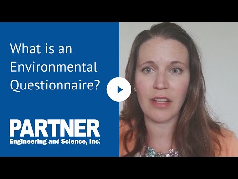 What is an Environmental Questionnaire?