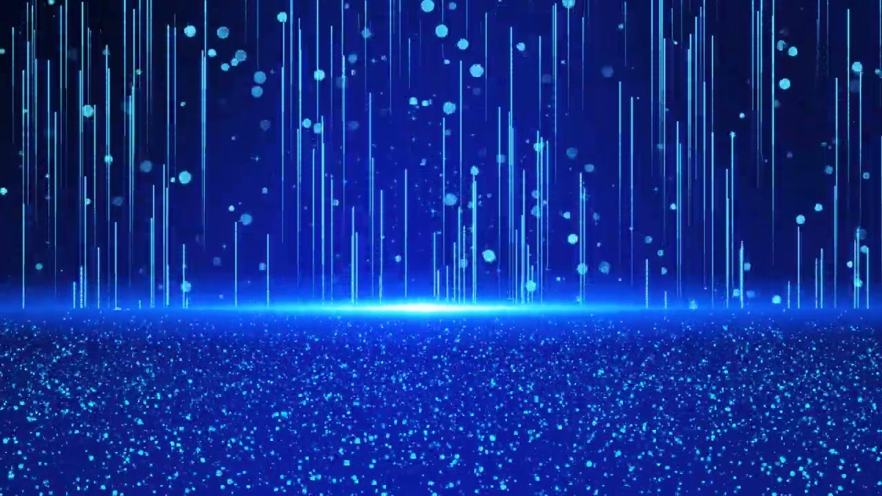 Digital Data flow Network Cyberspace Particles Lines Background Concept.