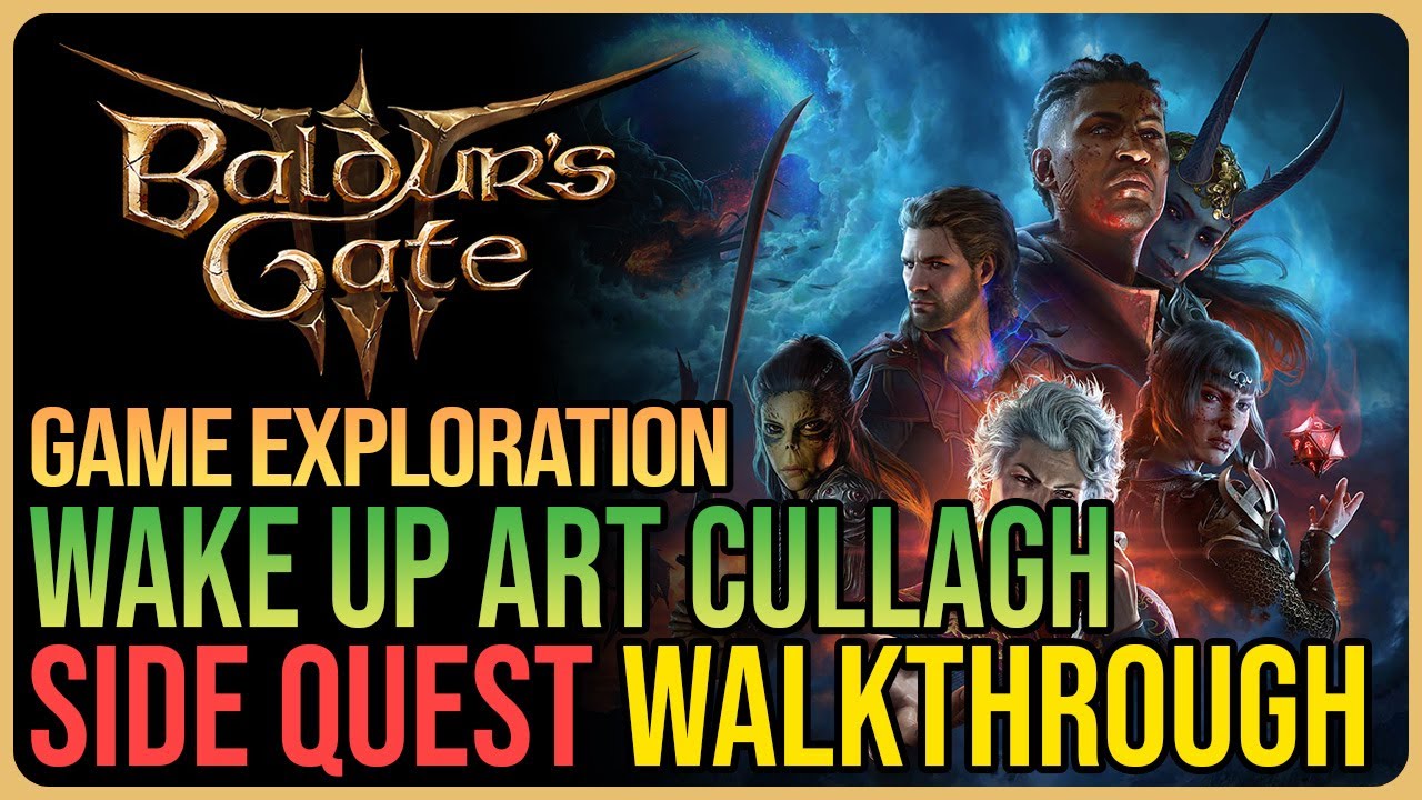 Wake Up Art Cullagh Baldur's Gate 3