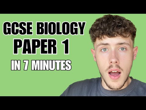 Biology Paper 1 in 7 Minutes! | Everything You Need to Know (GCSE Combined and Triple AQA)