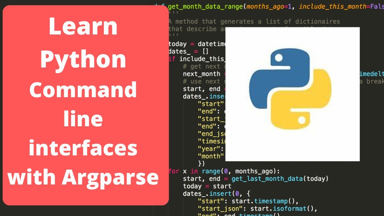 Python Command Line Interfaces with Argparse - Python programming for beginners