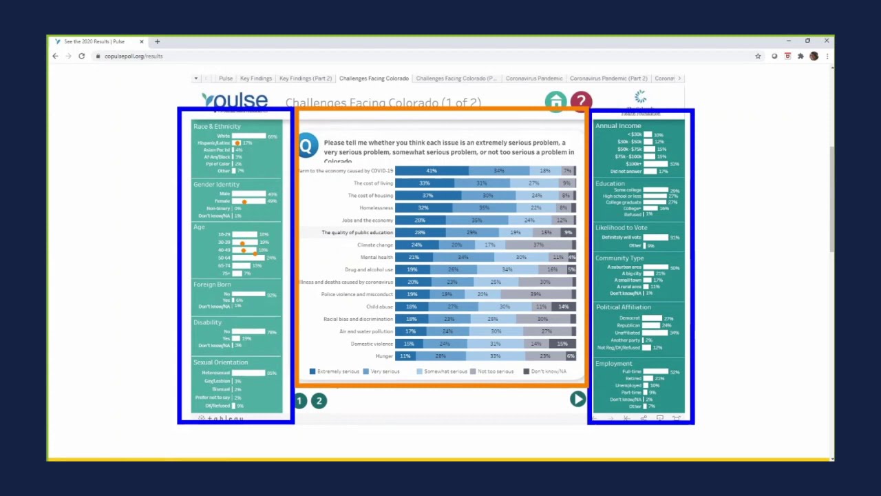 Pulse: Interactive Data Dashboard Tutorial