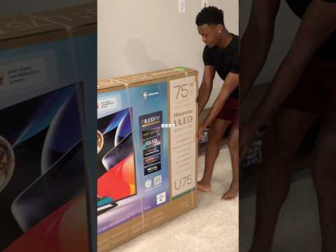 Happy Holidays! Best Budget 4K MiniLED 2024. $900 #tech #tv #livingroom #setup