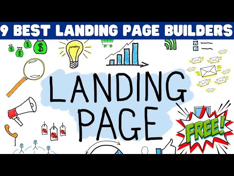 9 Best Landing Page Builders For 2021 | Free Landing Page Builder For Affiliate Marketing #shorts