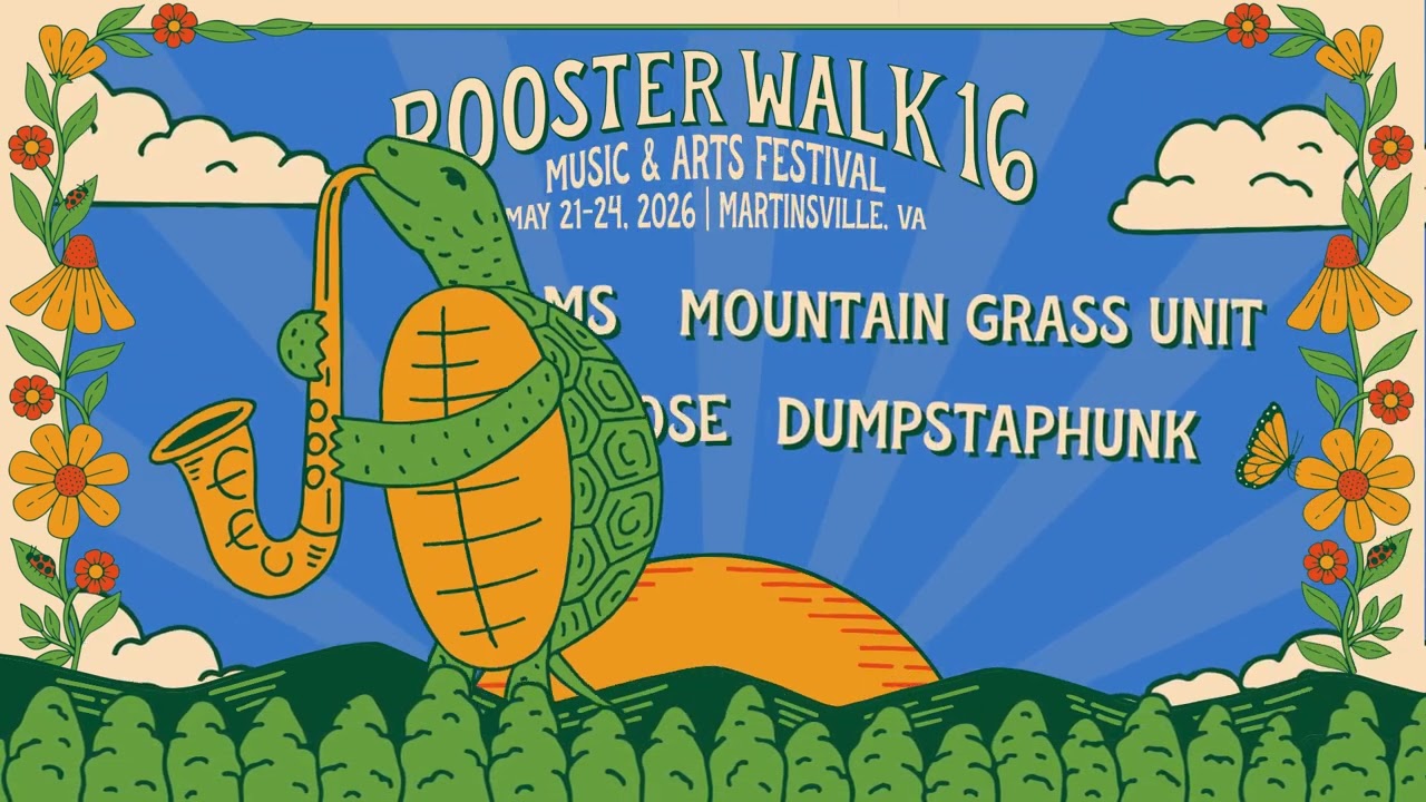 Rooster Walk 16 Band Lineup Announcement
