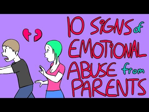 10 Signs of Emotional Abuse from Parents