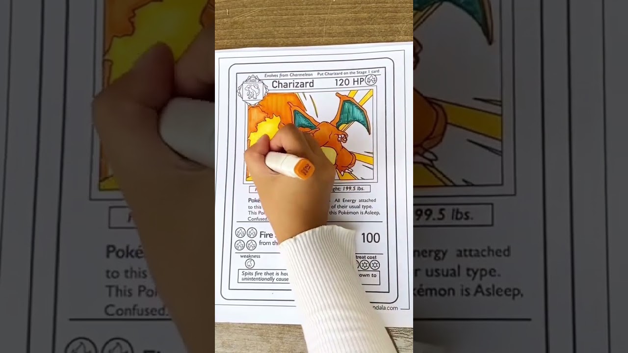 Pokemon Coloring Pages (Super Cool!) #shorts