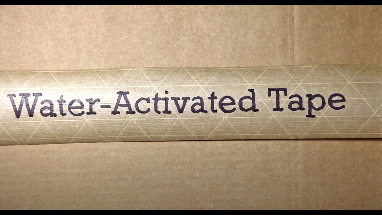 4 reasons you should use Water-Activated Paper Tape