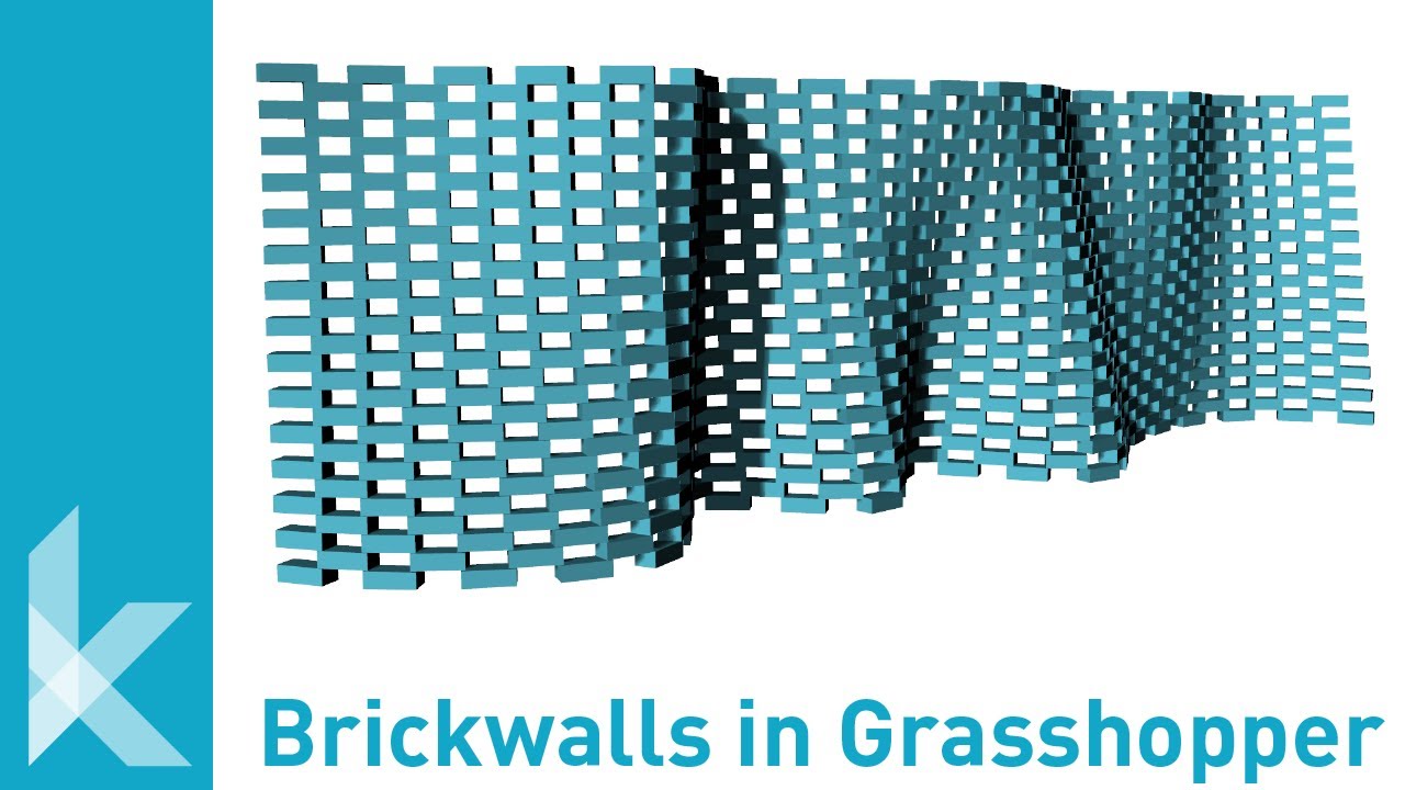 How to Generate a Brick Wall in Grasshopper - Tutorial