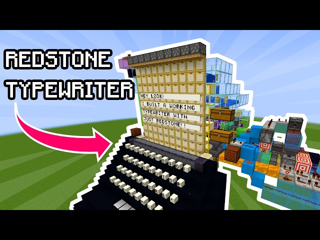 Automatic Redstone Player Head Text Display Minecraft Map