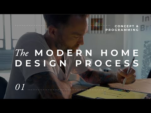Concept & Programming // Modern Home Design Process : Phase 01