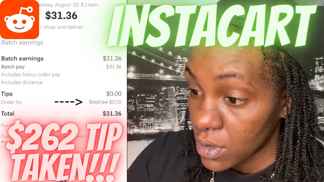 Instacart Shopper Reacts to Reddit r/Instacart Shoppers!!! Huge Tip Taken Back