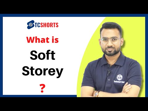 What is Soft Storey in Multi-storey Building | #tcshorts | Technical Civil