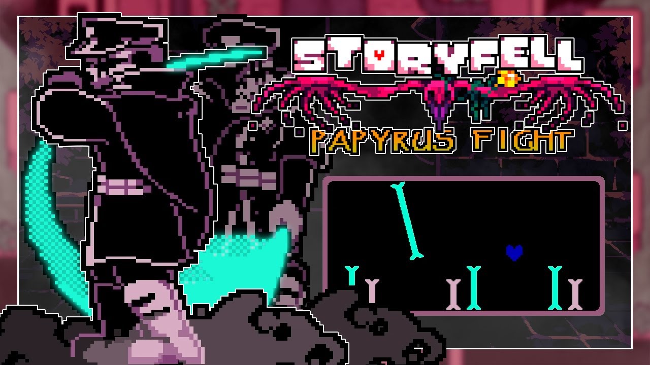 STORYFELL - Papyrus Fight | Full Battle
