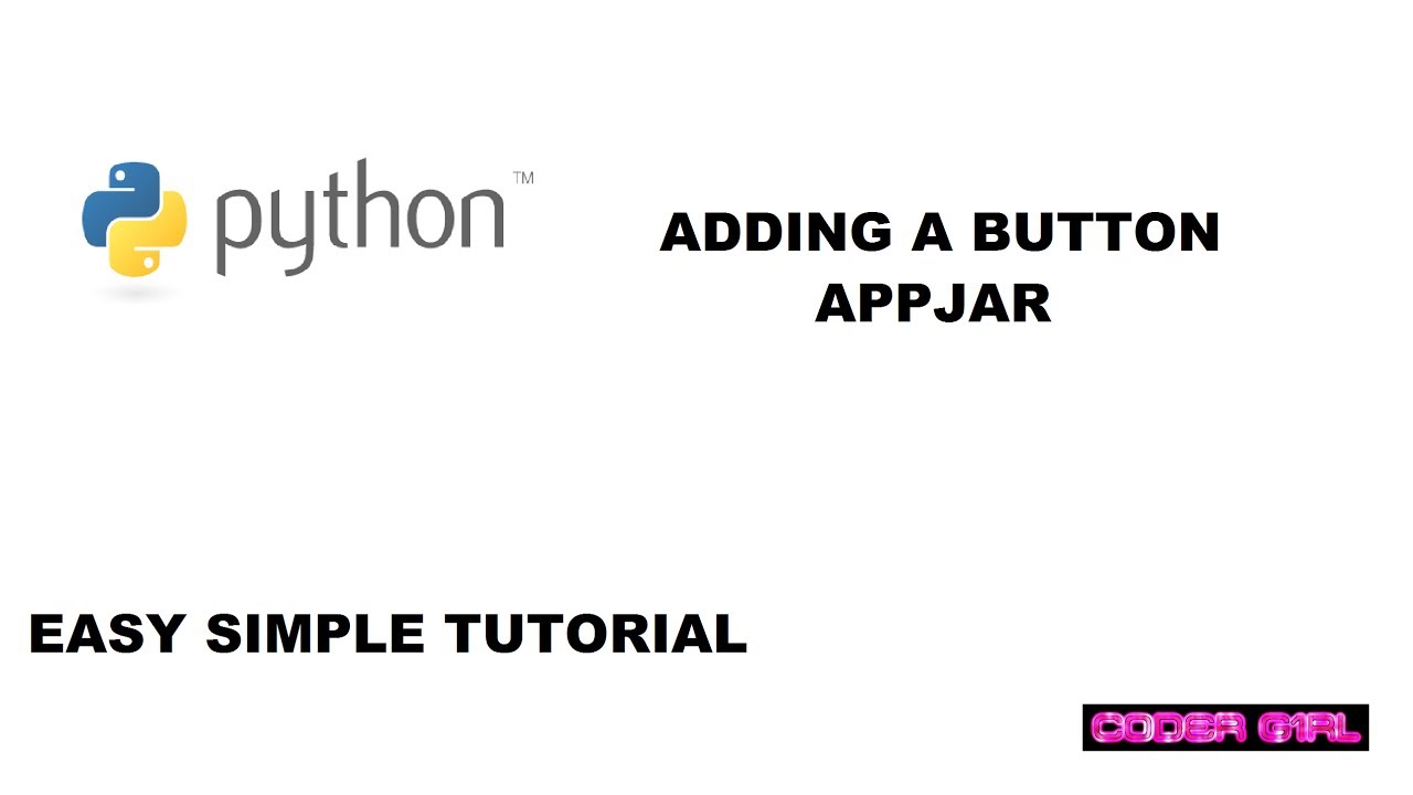 Adding a Button in appJar (Python 3)