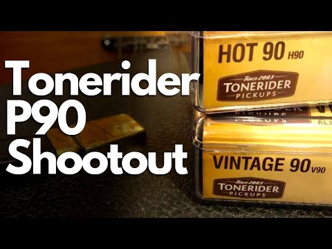 Tonerider Hot 90 Soapbar P90 pickup Cream/Set | Reverb