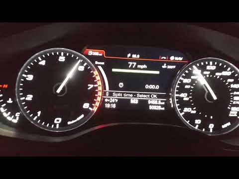 C7 Audi S6 acceleration.