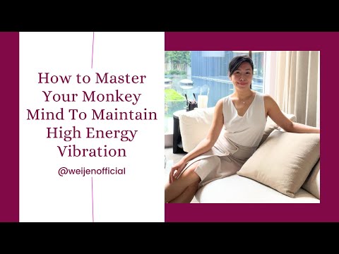 How to Master Your Monkey Mind To Maintain High Energy Vibration
