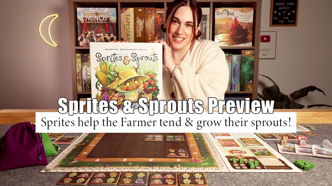 Sprites & Sprouts Preview! | Sprites help the Farmer tend & grow their sprouts!