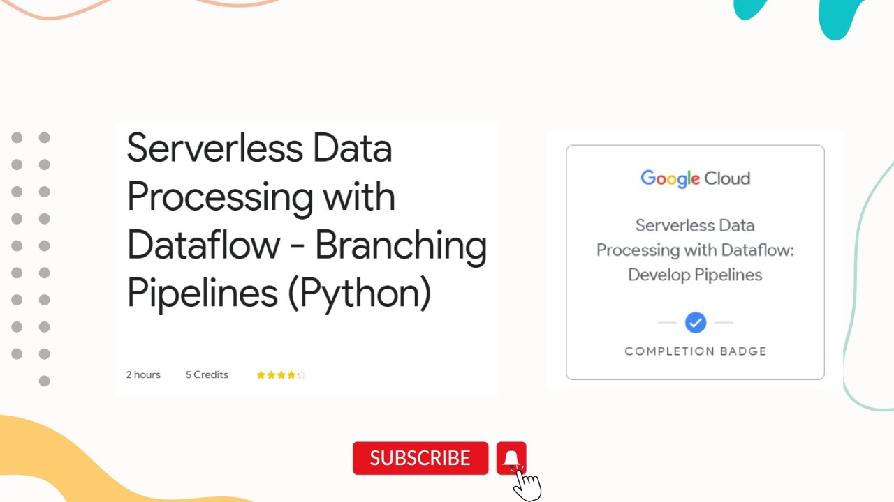 Serverless Data Processing with Dataflow - Branching Pipelines (Python)