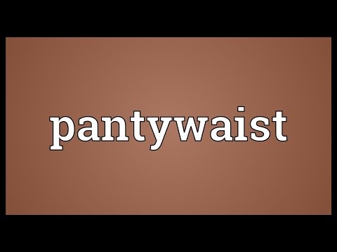 Pantywaist Meaning