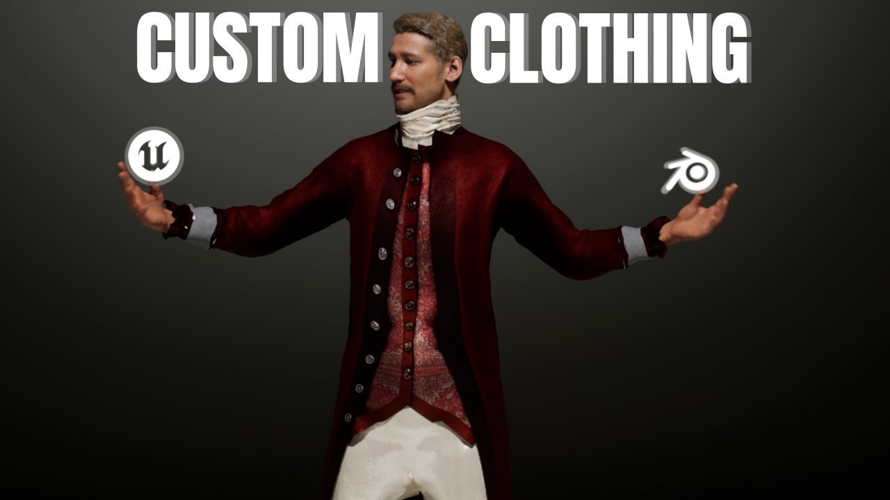 How to Make Custom Metahuman Clothes in  Unreal Engine 5 & Blender (No Marvelous Designer | FREE)