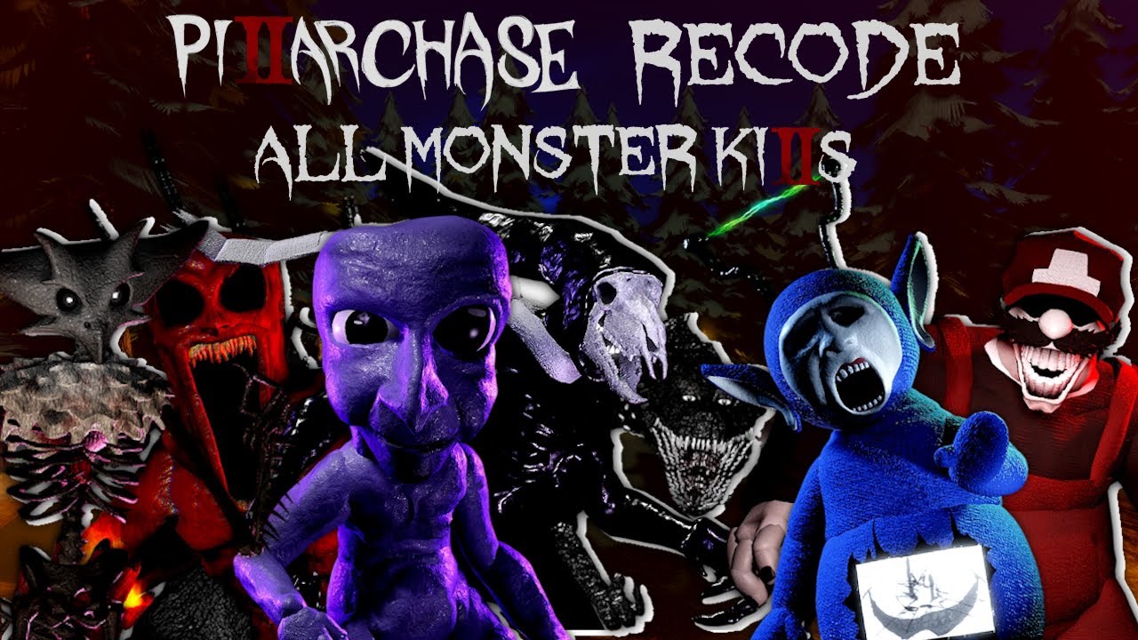 ALL MONSTER KILL ANIMATIONS (So far) | Pillar Chase 2 Recode