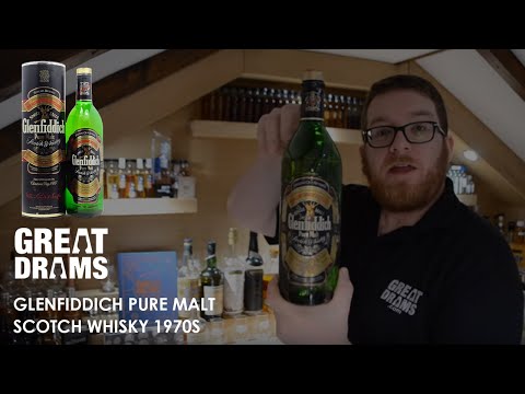 Whisky Tastings / Review: Glenfiddich Pure Malt Scotch Whisky 1970s Video Review