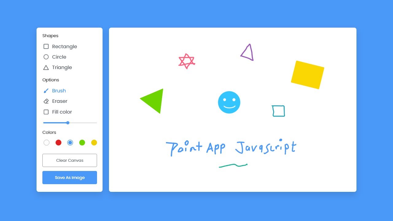 🎨 Build A Drawing or Paint App in HTML CSS & JavaScript | Drawing App in JavaScript